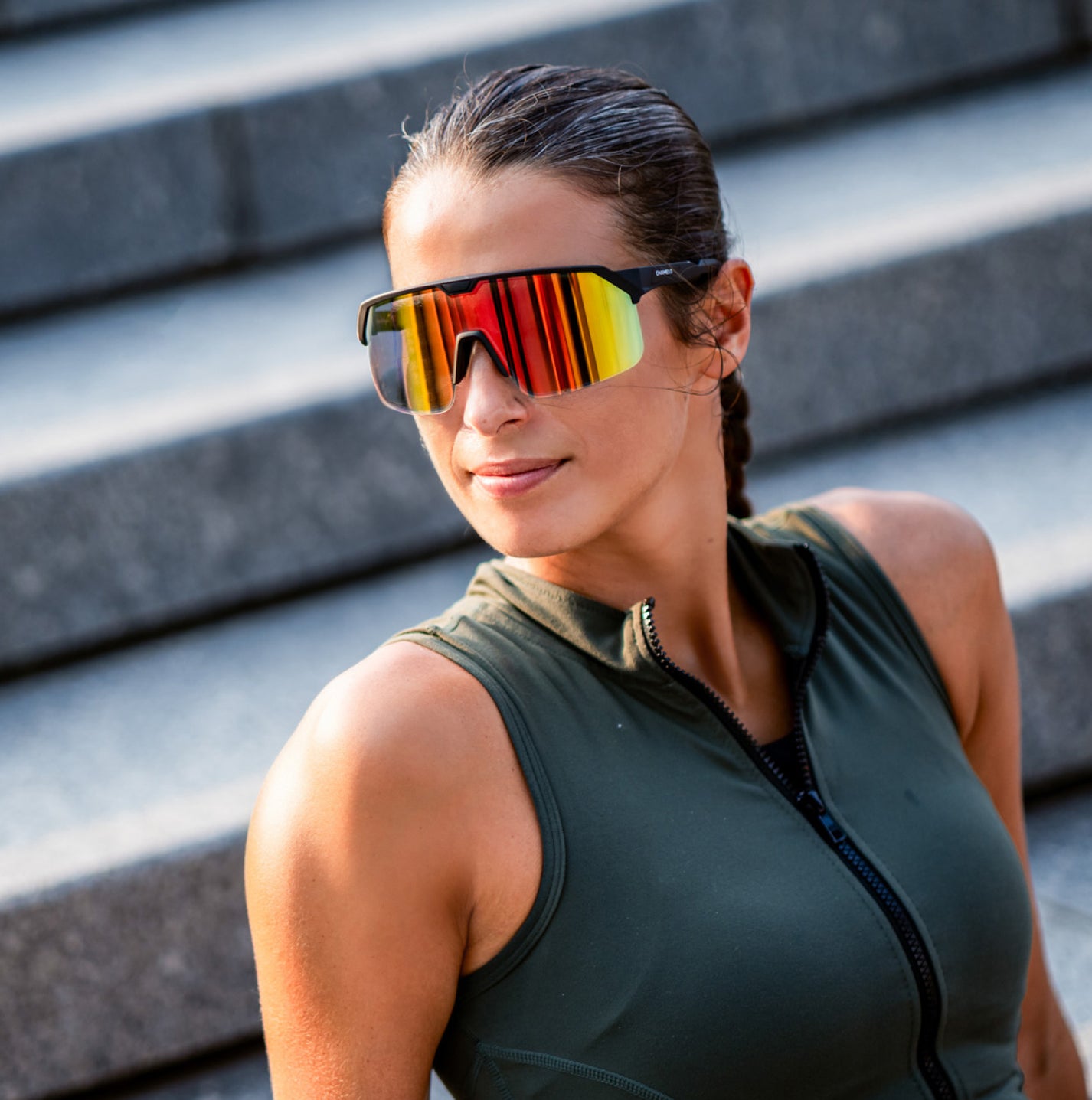 Shield — Smart Sports Glasses With Instant Electronic Tint Adjustment ...